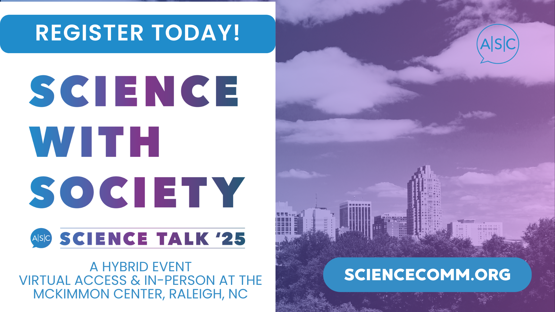 SCIENCE TALK ’25 • Association of Science Communicators